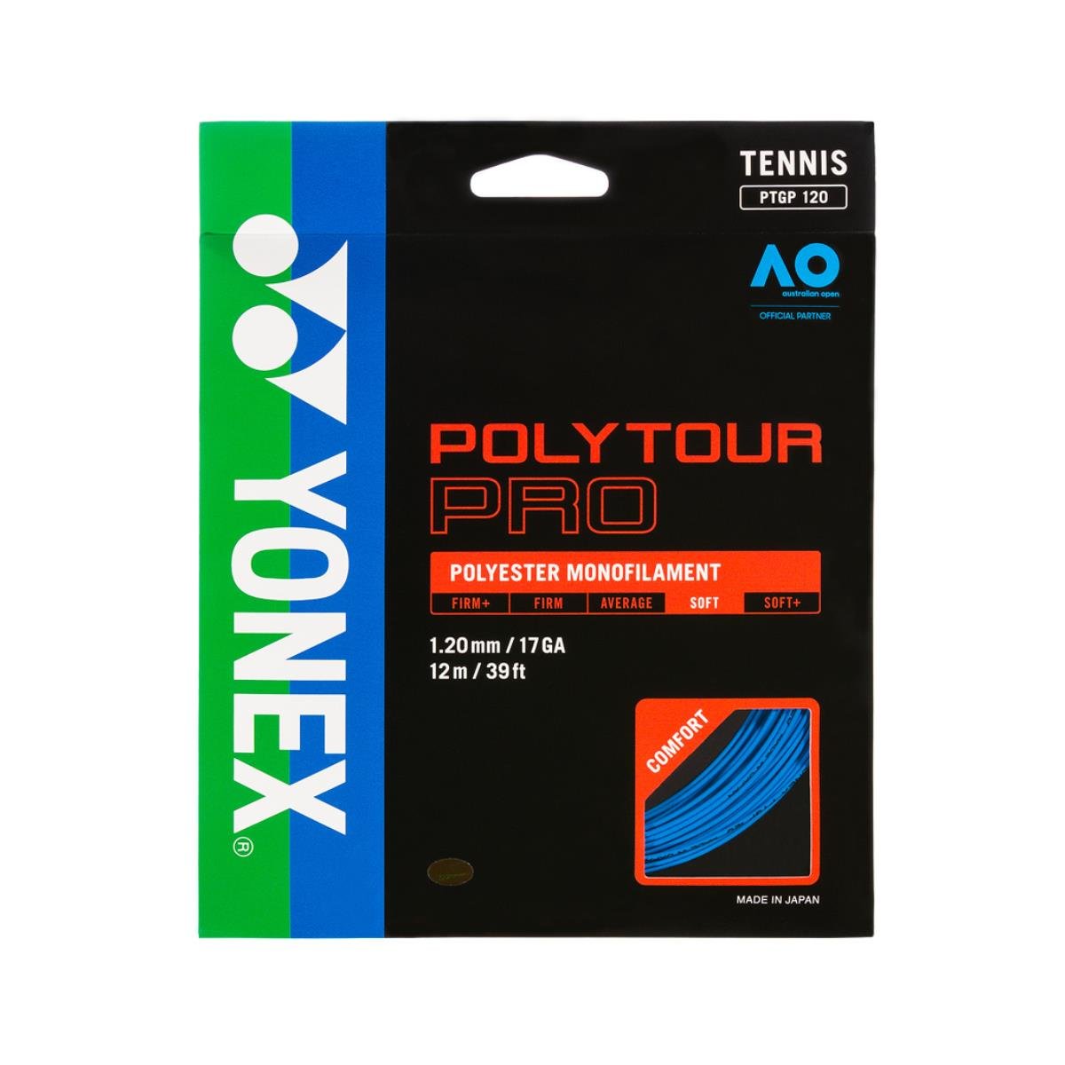 YONEX - POLY TOUR PRO 120 12m Set blau, 9,90