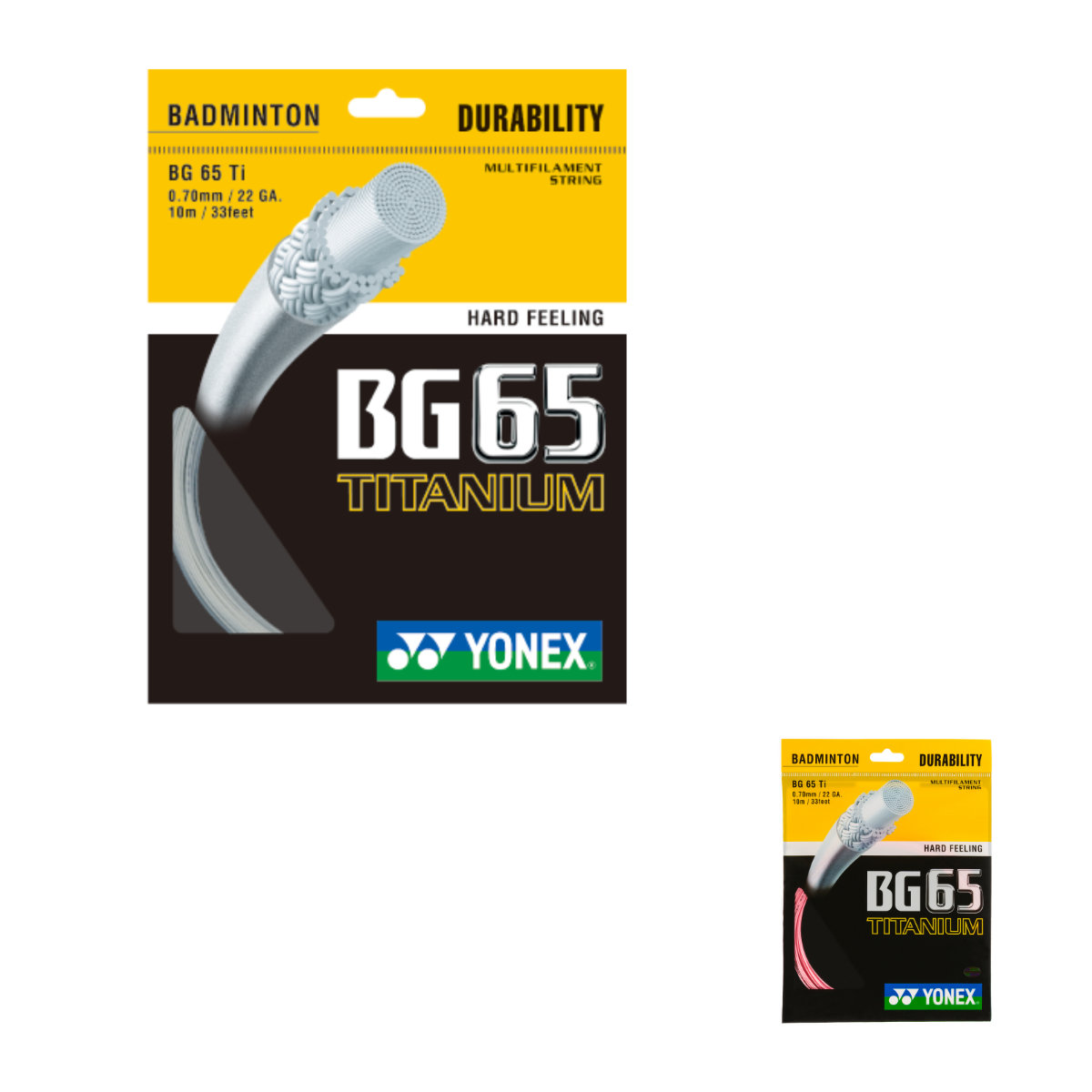 YONEX - BG 65 Ti 10m Set, 7,90